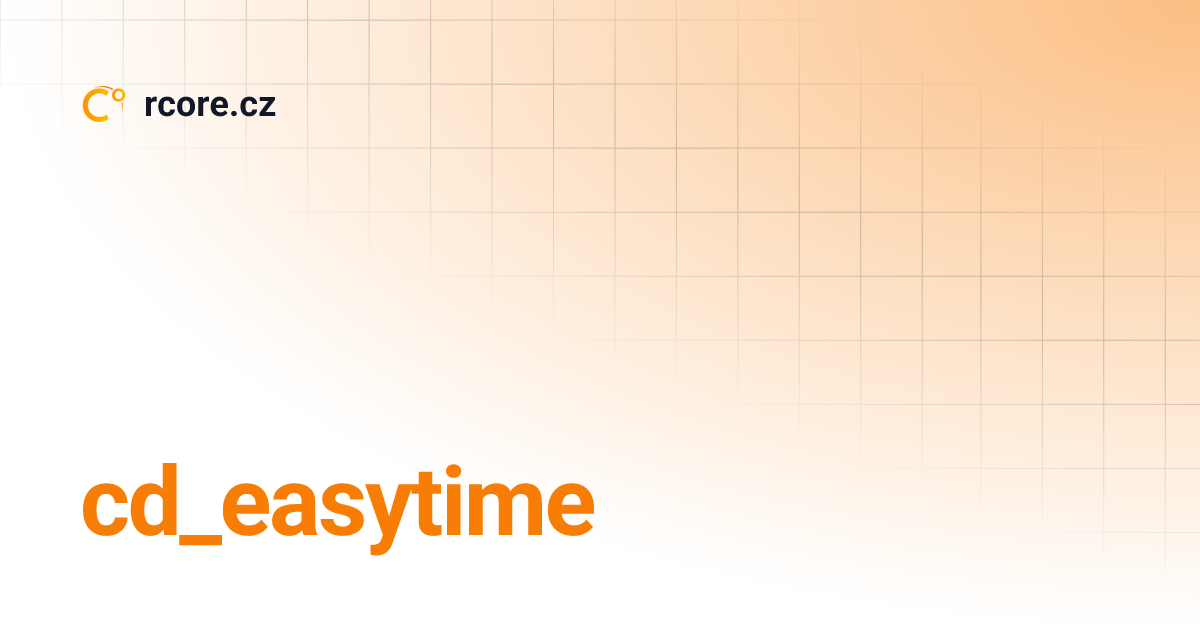 cd_easytime | rcore.cz