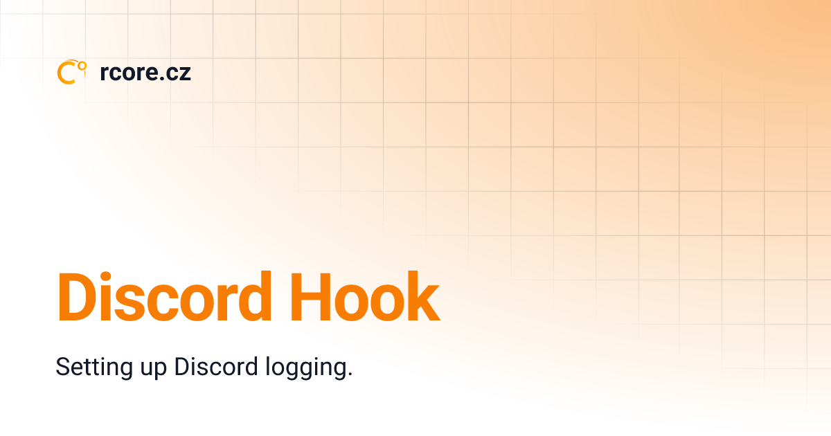Discord Hook | rcore.cz