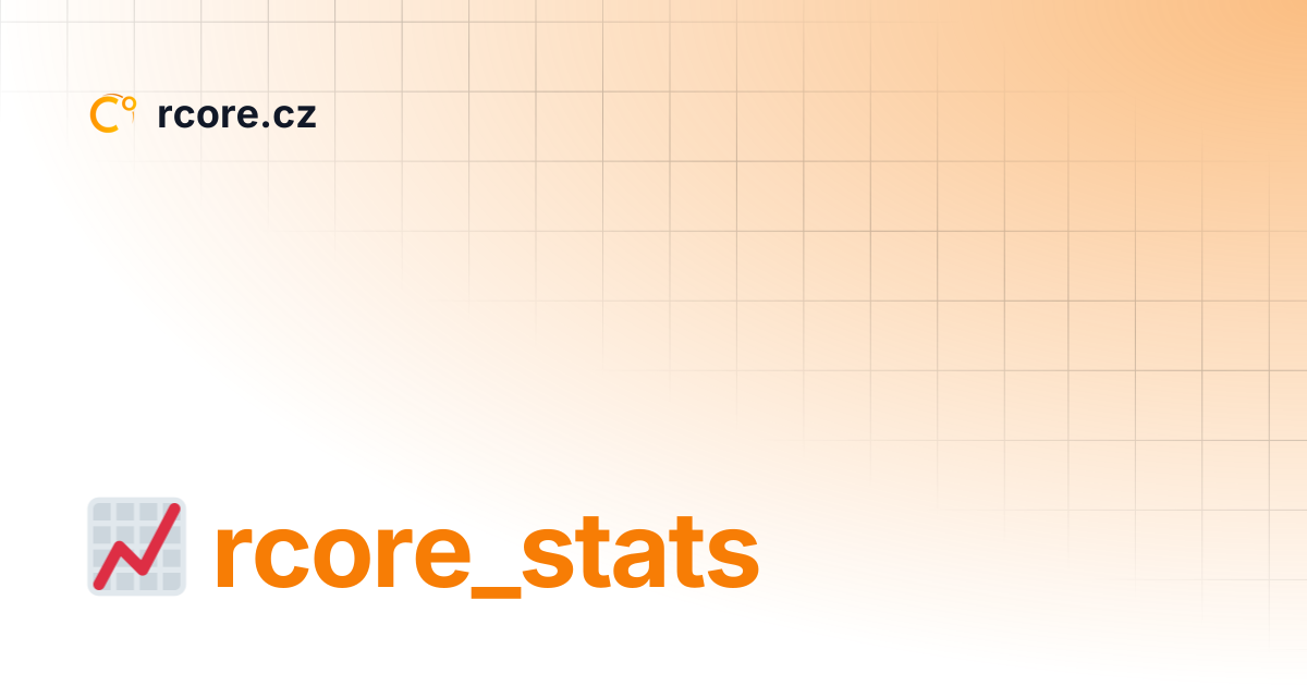 ‌📈 rcore_stats | rcore.cz