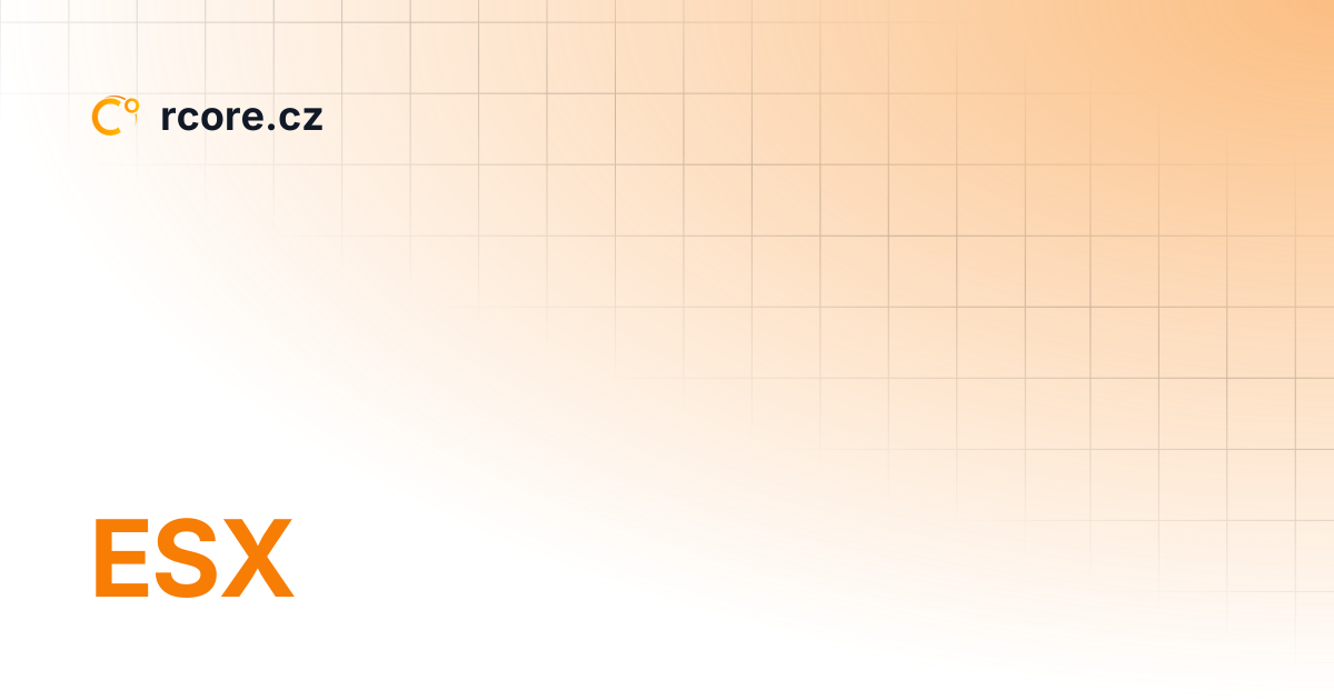 ESX | rcore.cz