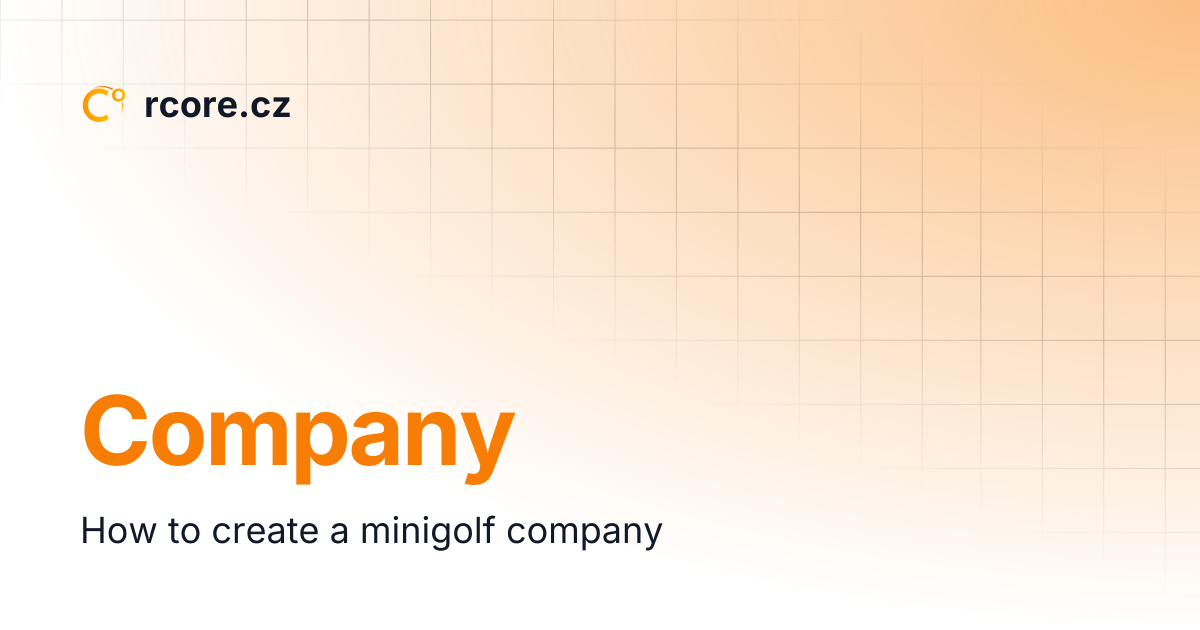 Company | rcore.cz